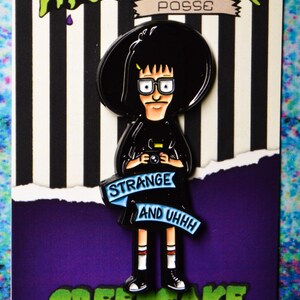 Tina Belcher 2" Enamel Pin Bob's Burgers Tina Belcher Beetle Lydia ...