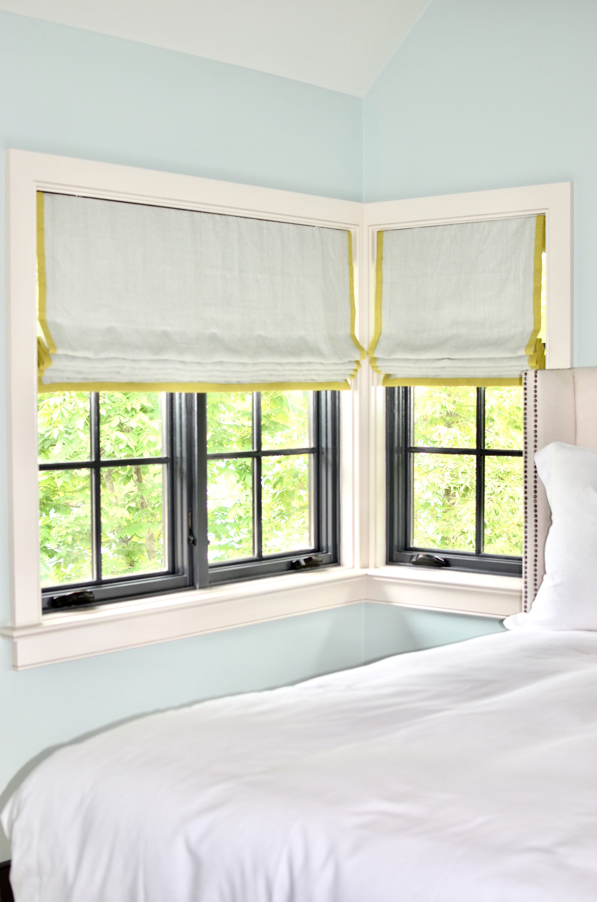 Custom Cordless Banded Roman Shade - Etsy