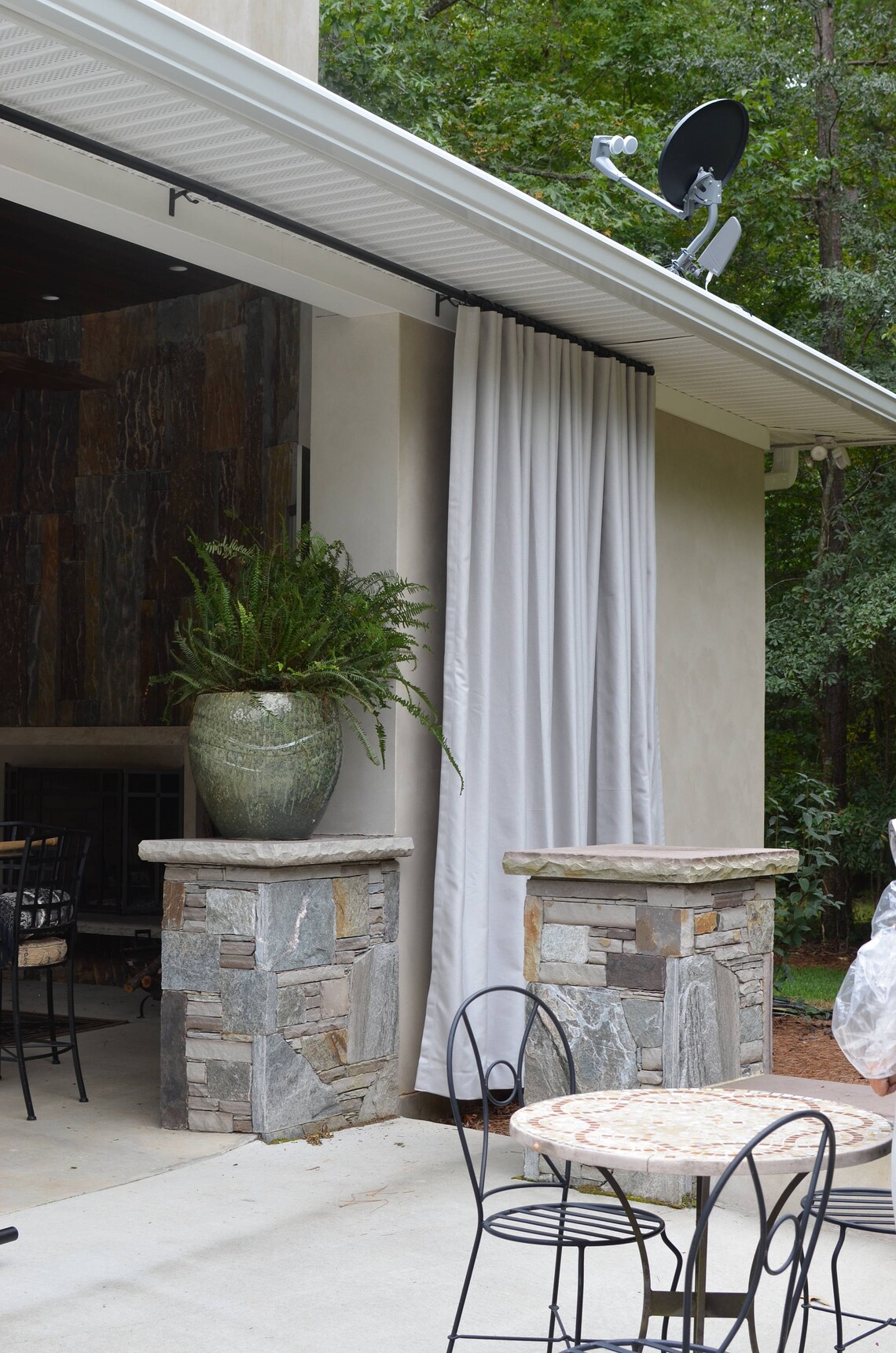 Outdoor Pleated Drapery Panels Made to Order - Etsy