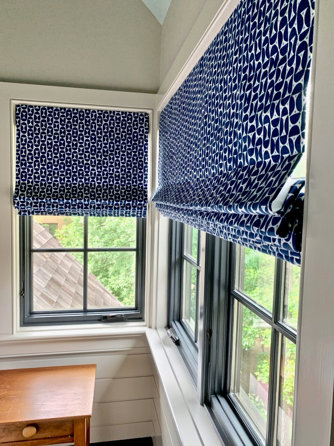Custom Cordless Roman Shades - Etsy