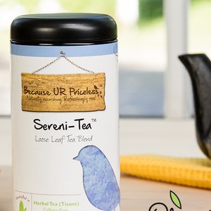Organic Herbal Tea, SERENI-TEA, Calming Tea, Loose Leaf, Organic ...