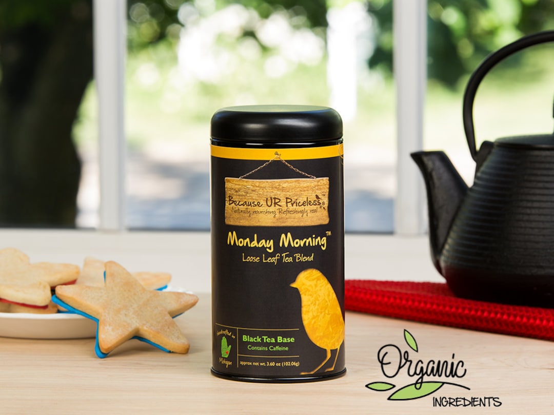 Organic Tea, MONDAY MORNING Tea Blend, Herbal Coffee, Breakfast Blend ...