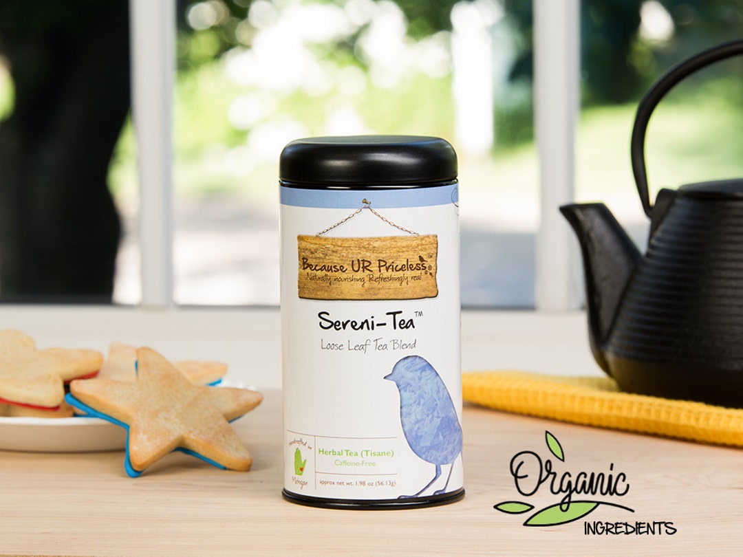 Organic Herbal Tea, SERENI-TEA, Calming Tea, Loose Leaf, Organic ...