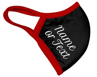 Black Face Mask - Etsy