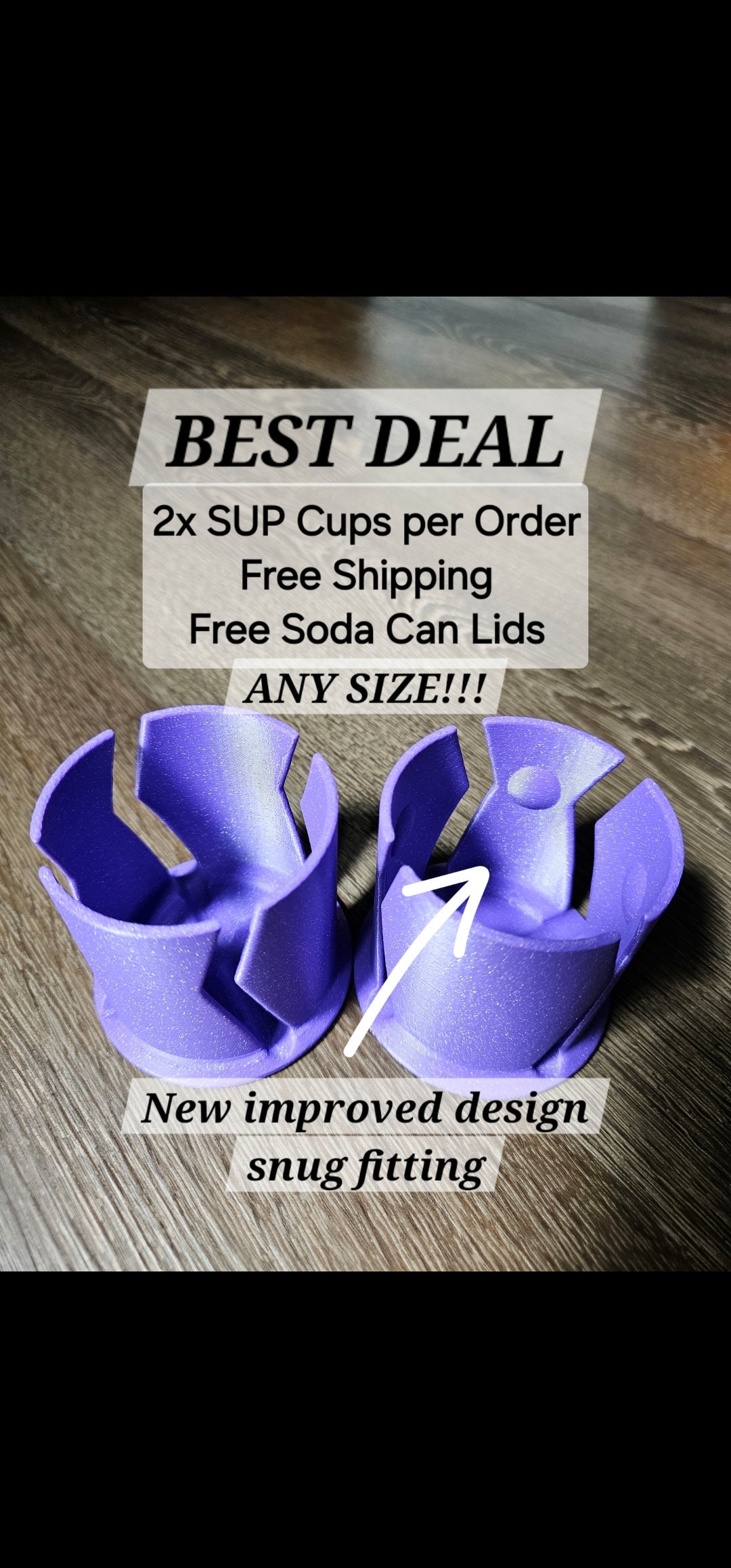 SUP Cup Set BEST DEAL new Reinforced Design - Etsy