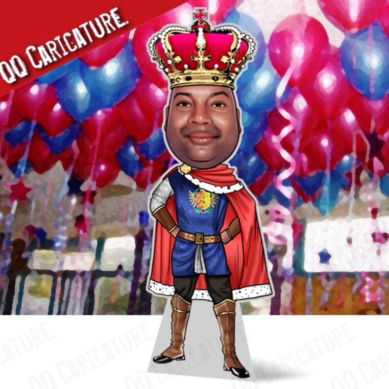 1 Person Custom Cartoon Life Size Cutout style01 - Etsy