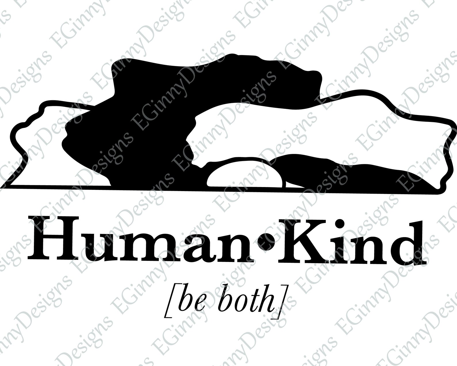 Humankind Be Both Cut File Png Svg File for Cricut - Etsy