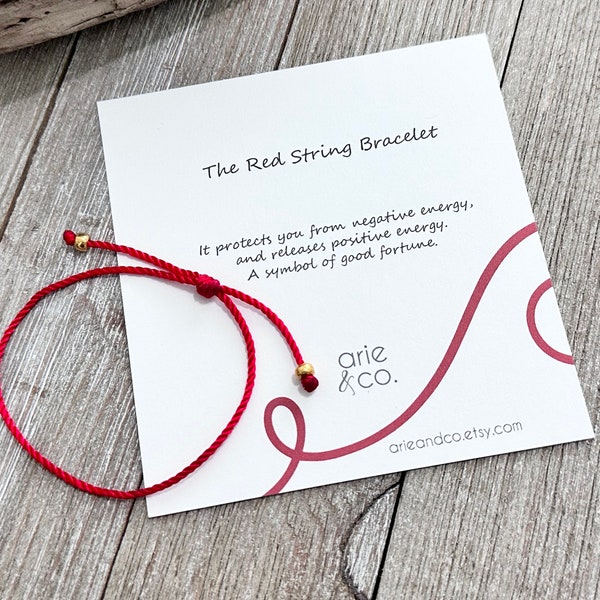 Red String - Etsy