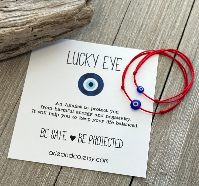 Mom and Child Evil Eye Protection Red String Bracelet Set, Couples ...