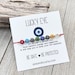Multicolored Evil Eye Protection Bracelet, Multi Color Evil Eye Red ...