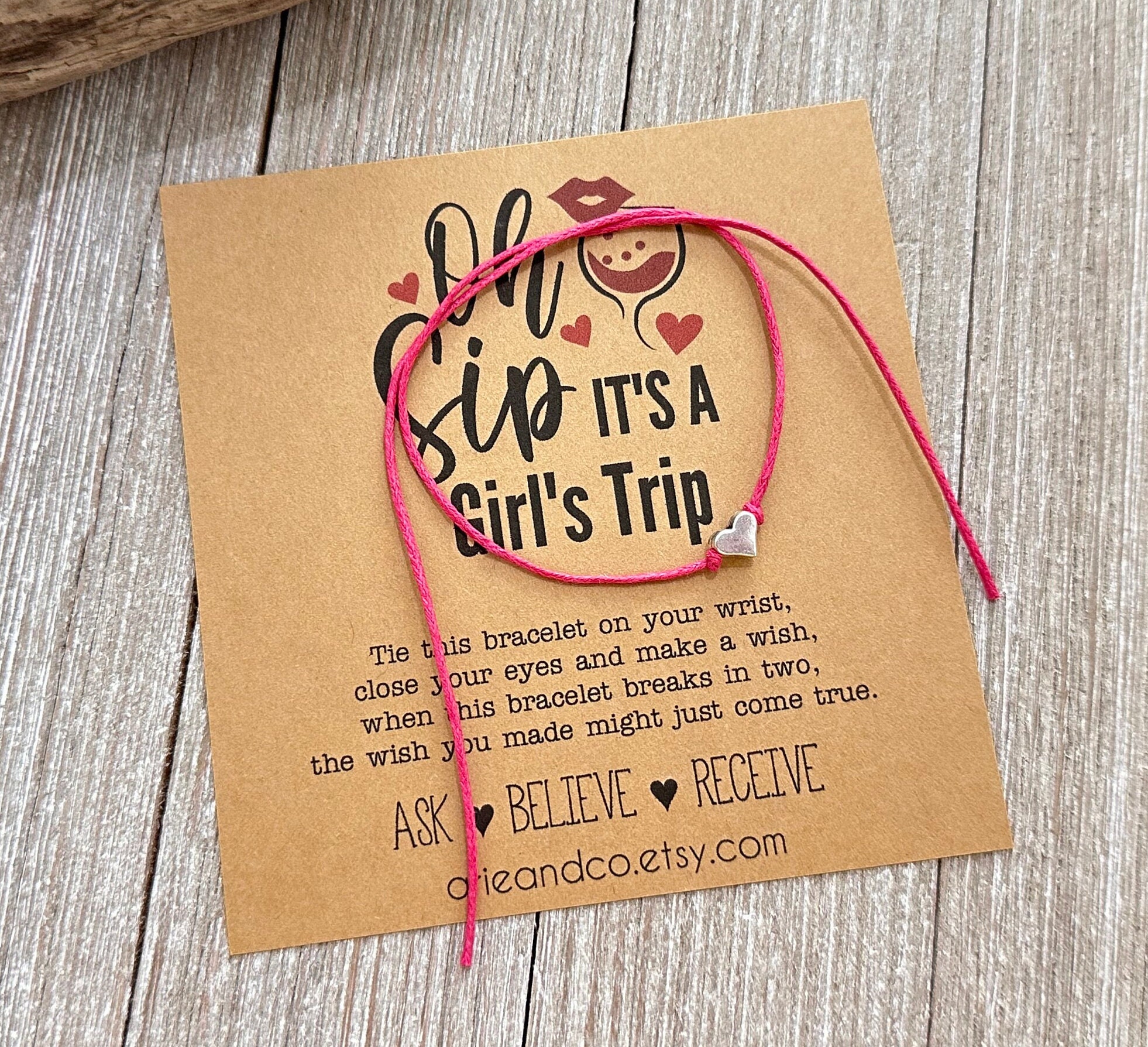 Girls Trip Gift, Girls Weekend Gifts, Oh Sip It's A Girl's Trip Wish ...