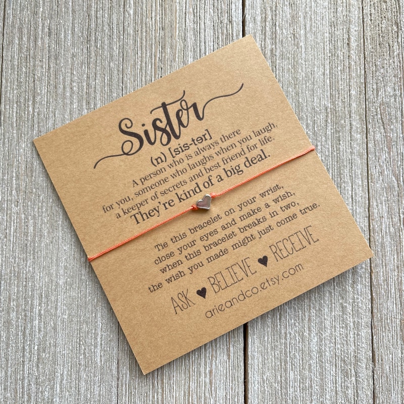 Sister Bracelet - Etsy