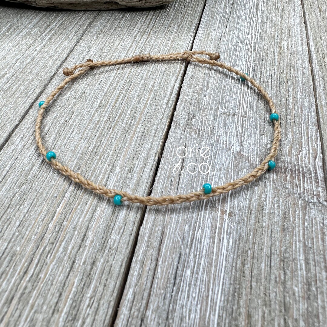 Braided Anklet Bracelets, Anklet Braided Bracelets, Boho Bracelets ...