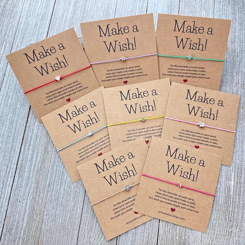 Make a Wish Bracelets] - Etsy