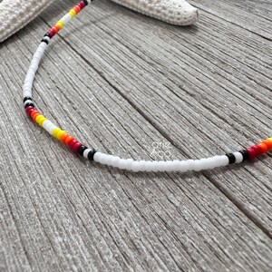 Dainty Native American Style White Anklet Bracelet, Minimalist and ...