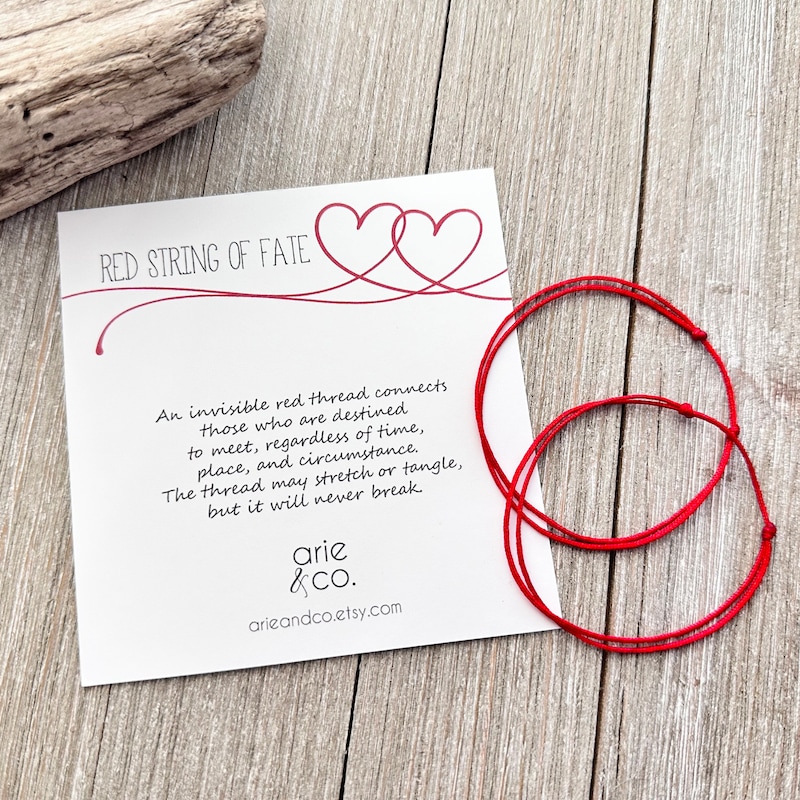 Red String - Etsy