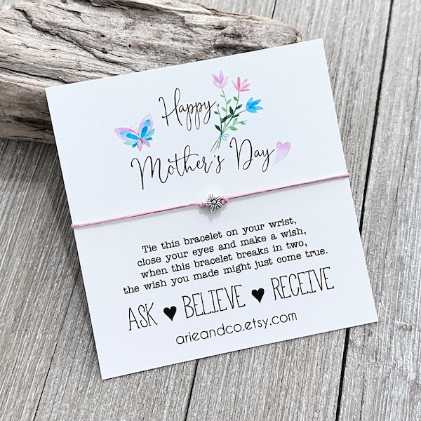 Mothers Day Bracelet - Etsy