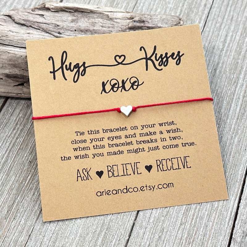 Hug and a Wish Bracelet - Etsy