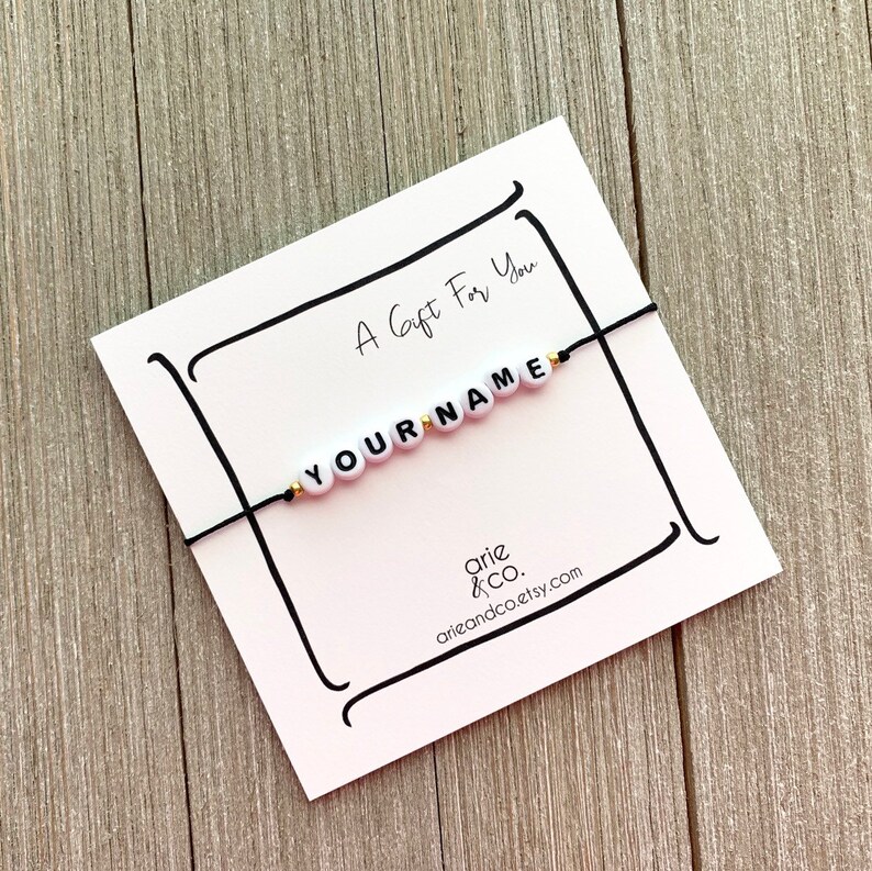 Custom Name Bracelet Name Bracelet Personalized Bracelet | Etsy