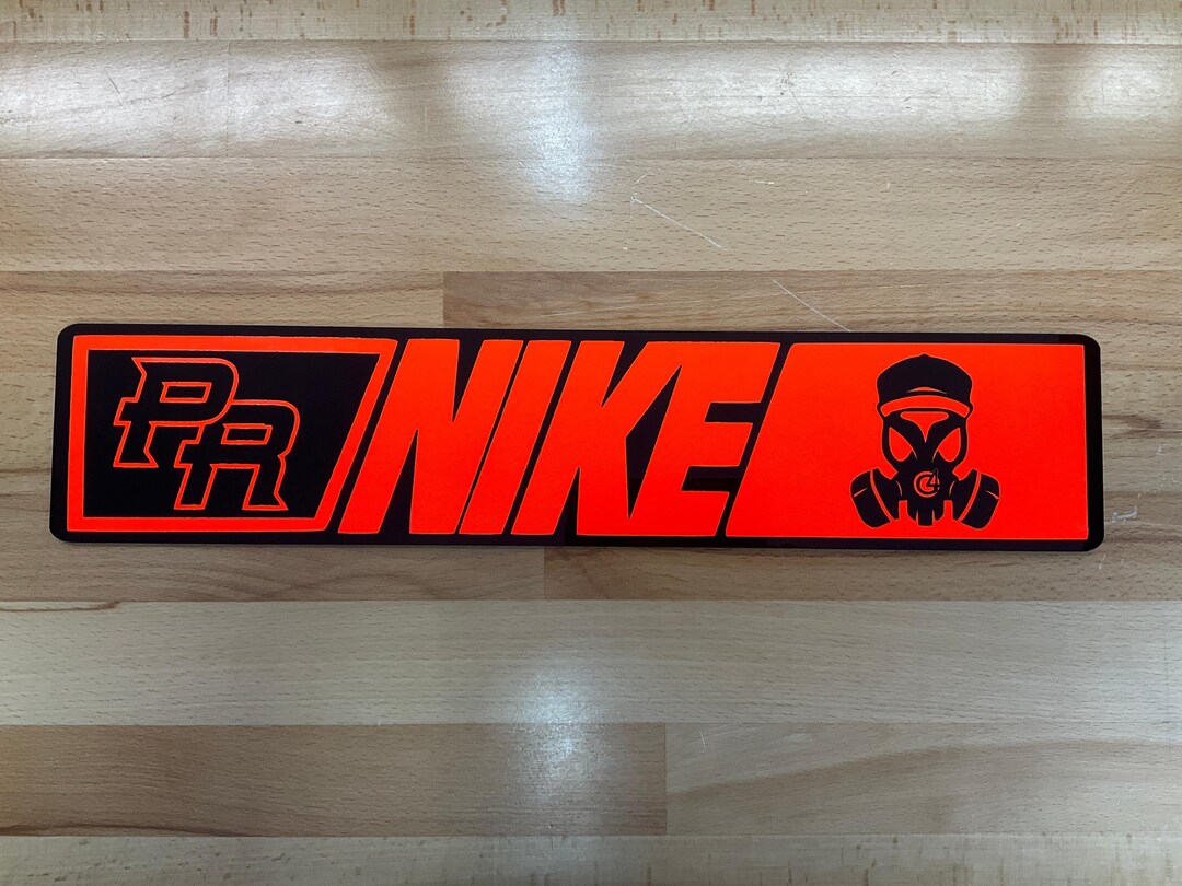 Tablilla Euro Nike PR Custom, Real G4 Life Boricua, Puerto Rico - Etsy