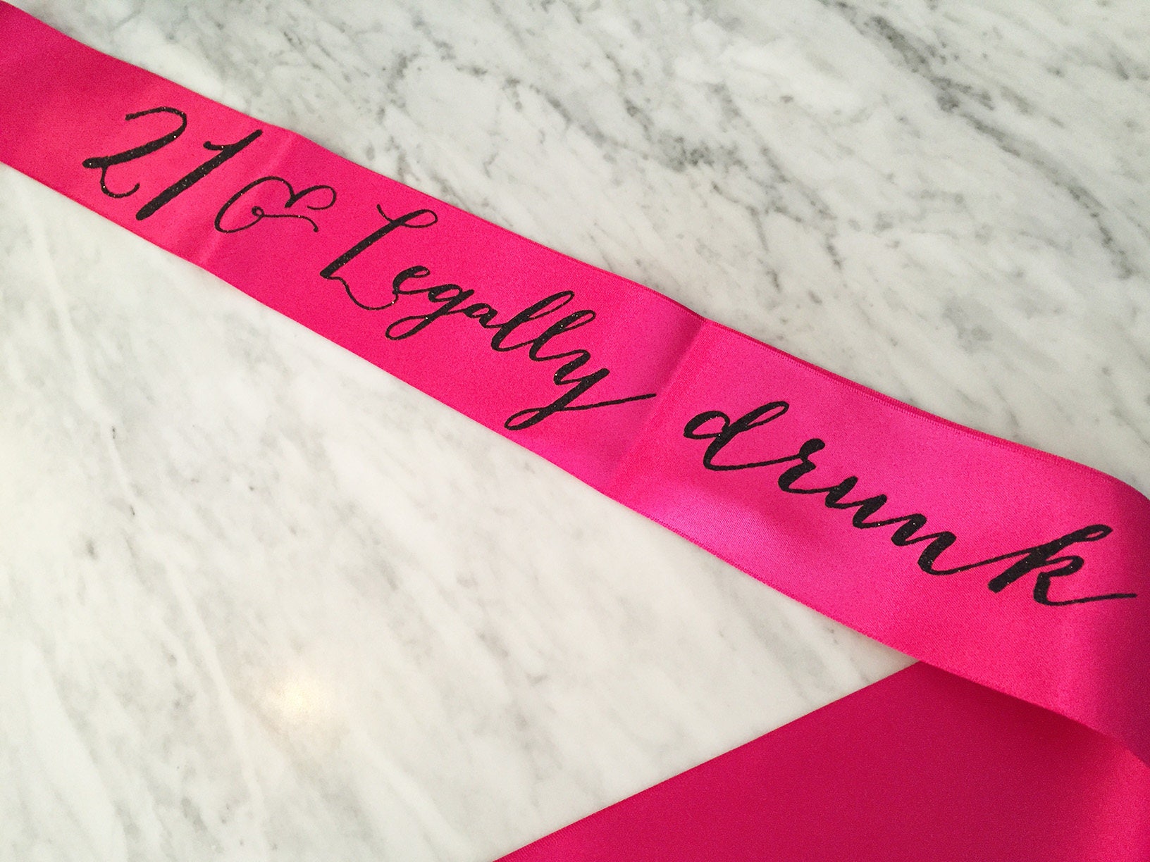 Birthday Sash Birthday Party Sash 21st Birthday Party 21 & | Etsy