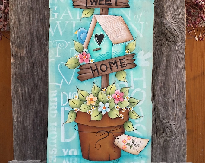 Home Tweet Home by Deb Antonick E-pattern creative Arts - Etsy