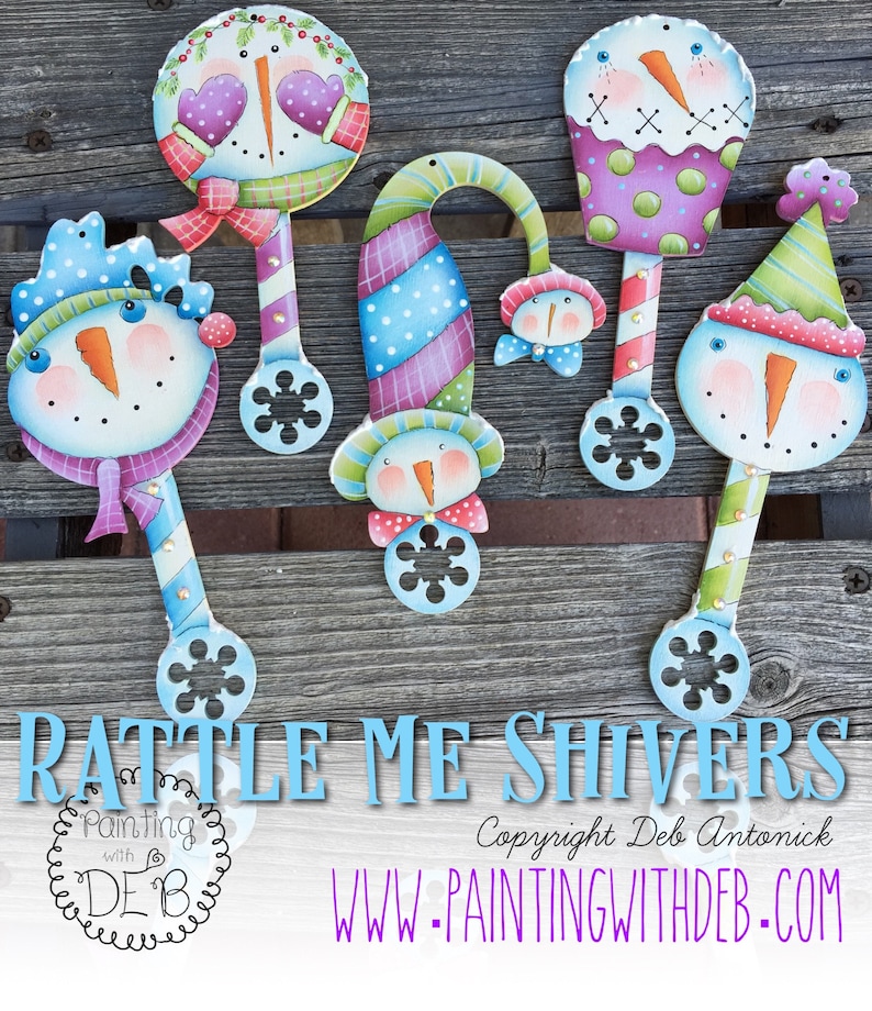 Rattle Me Shivers - Painted by Deb Antonick, Painting With Friends E ...