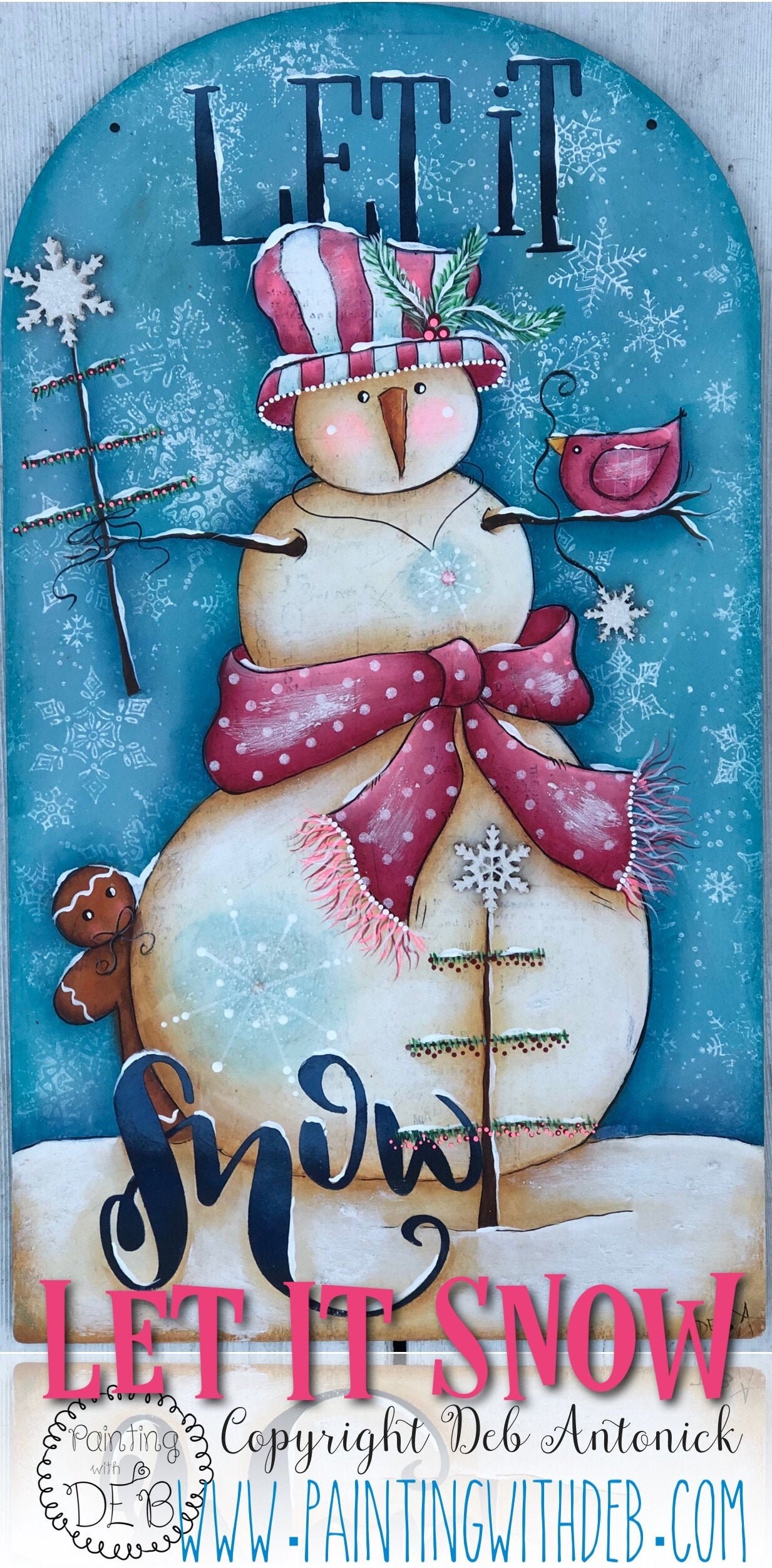 Let It Snow by Deb Antonick, Digital Pattern Packet - Etsy