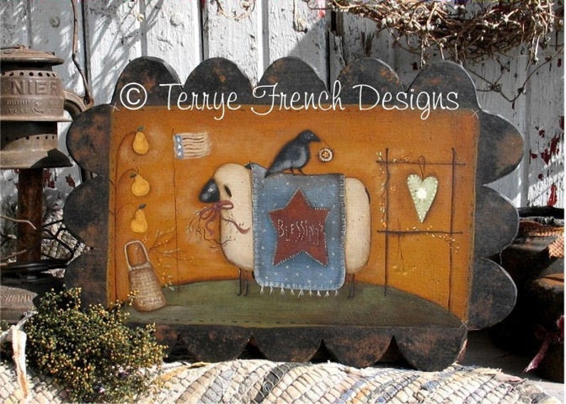 Blessings Prim - Painted Terrye French, E-pattern - Etsy