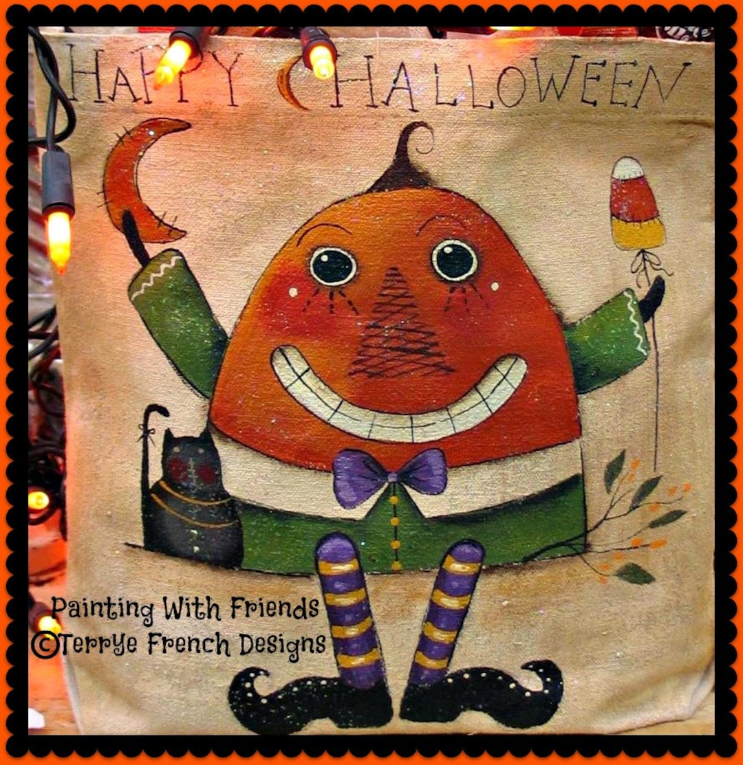 Candy Corn Man - by Terrye French, E-pattern - Etsy