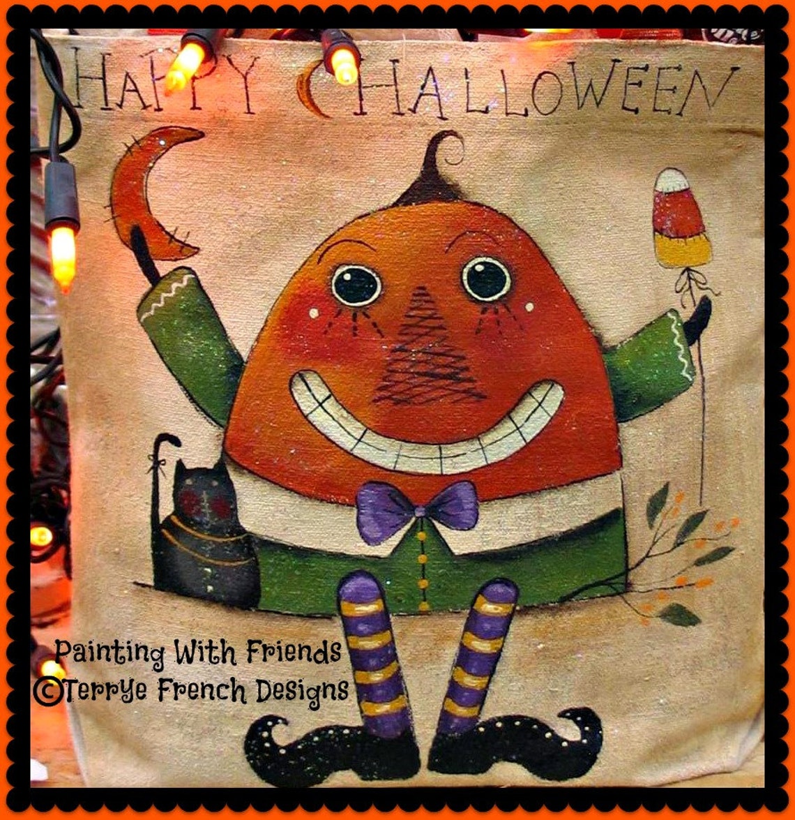 Candy Corn Man - by Terrye French, E-pattern - Etsy