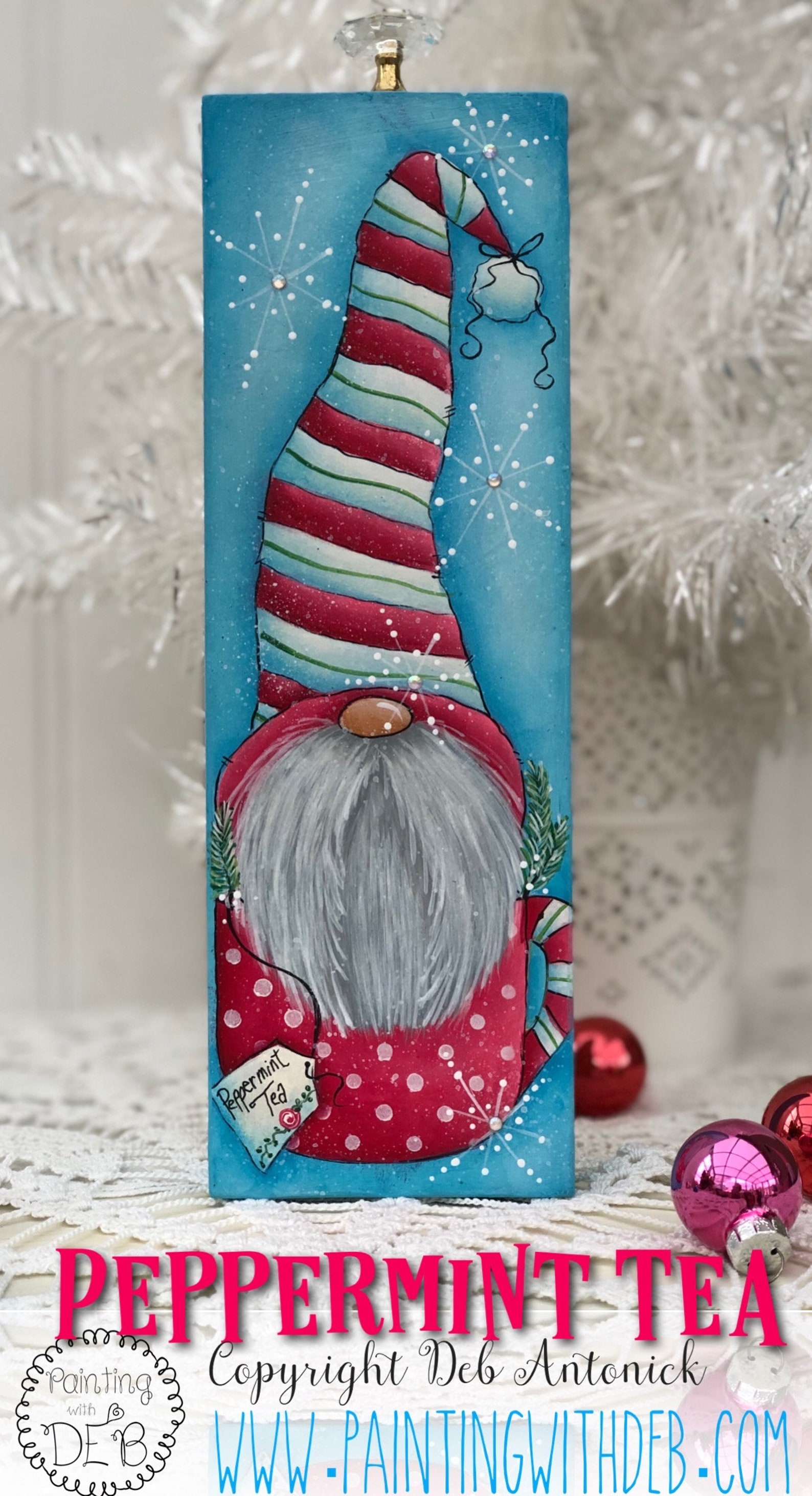 Peppermint Tea Gnome by Deb Antonick, Digital Pattern Packet MOVED to ...