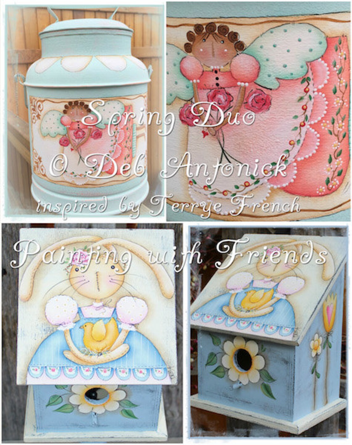 Spring Duo by Deb Antonick, Digital Pattern Packet With 2 Designs ...