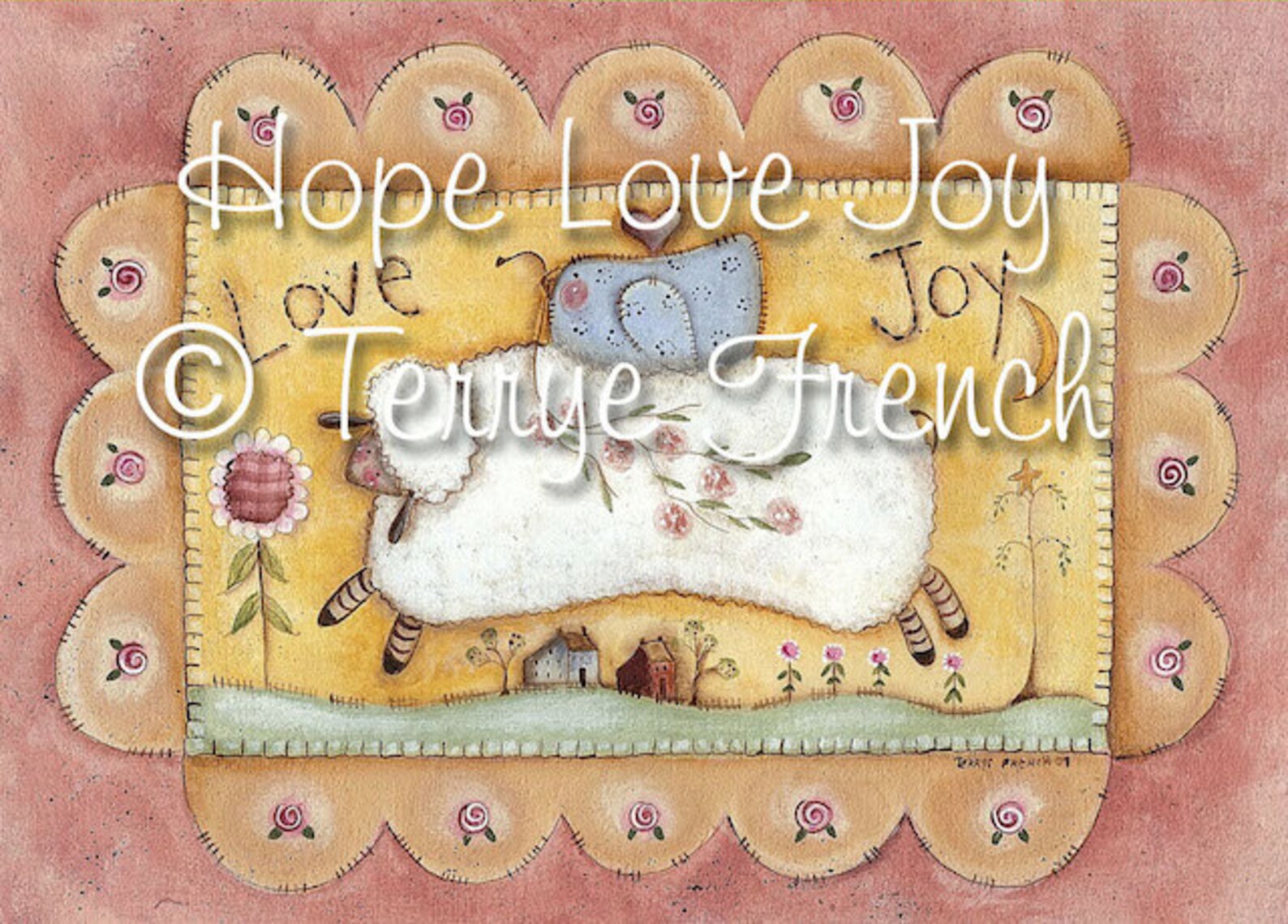 Love Peace Joy Hope - by Terrye French, E-pattern - Etsy