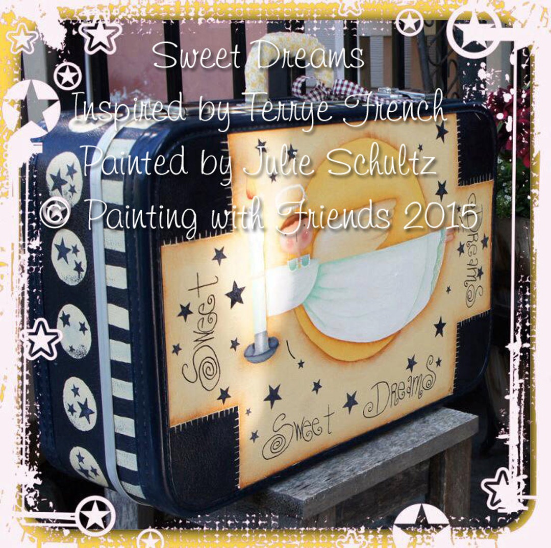Sweet Dreams - Painted by Julie Schultz, PWF E-pattern - Etsy