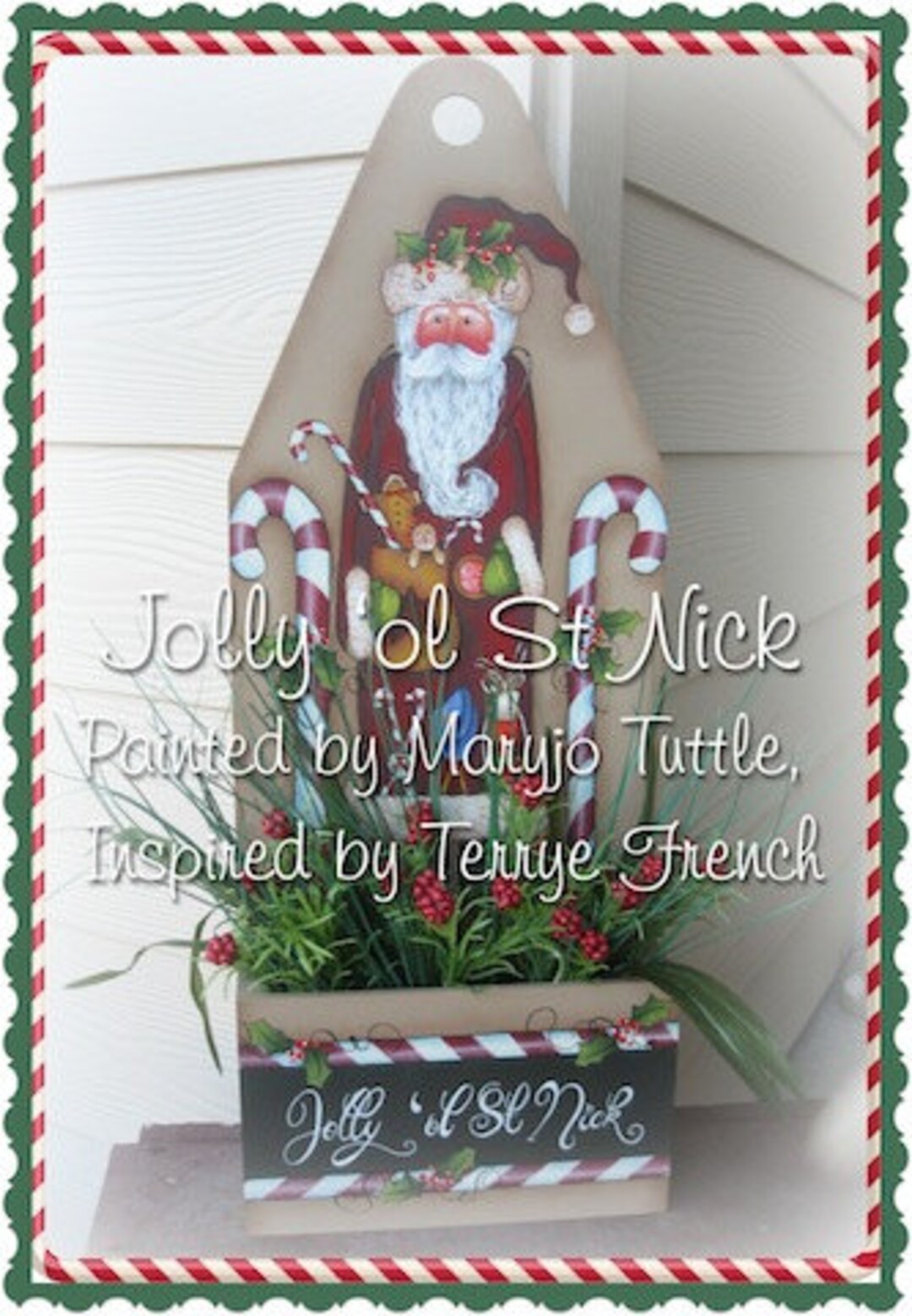 Jolly Ol St. Nick, by Maryjo Tuttle - E-pattern - Etsy
