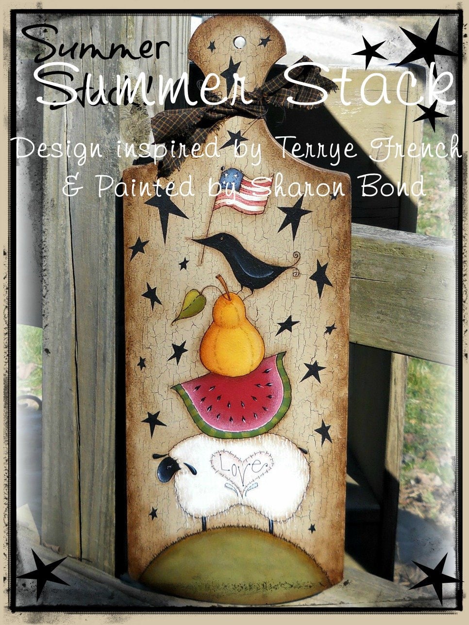 Summer Stack Painted by Sharon Bond Painting With Friends E - Etsy