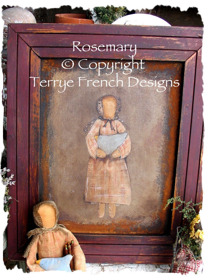 Rosemary by Terrye French, Email Pattern Packet - Etsy