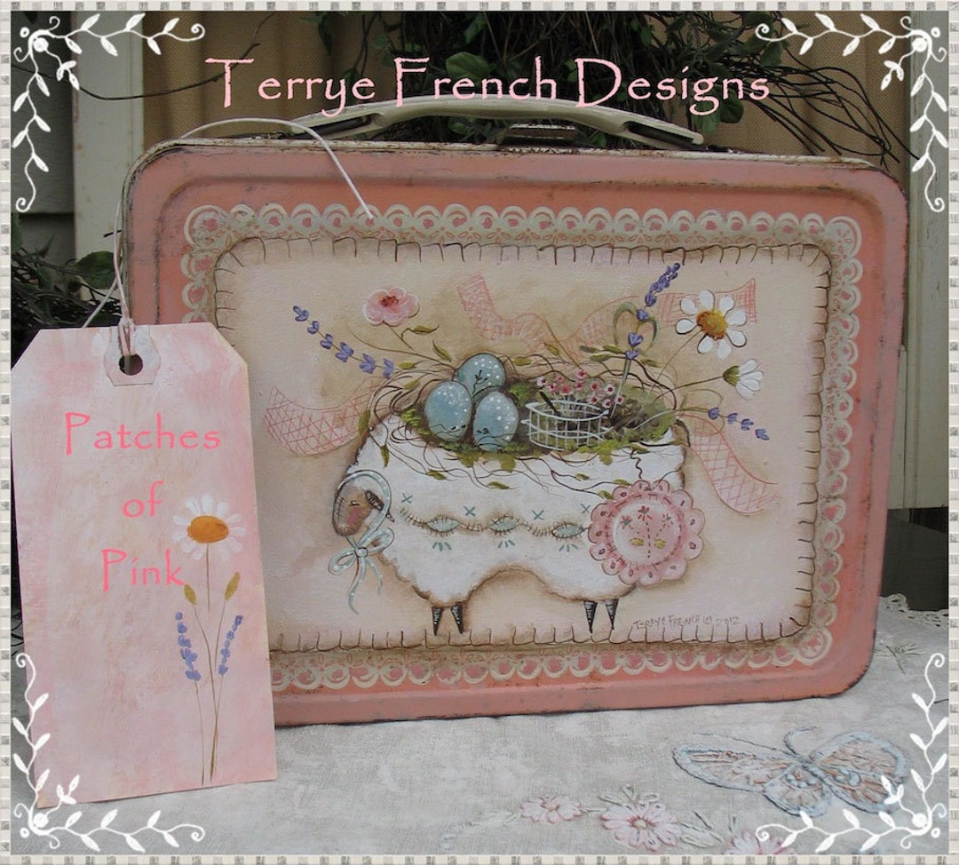 Patches of Pink by Terrye French, E-pattern - Etsy