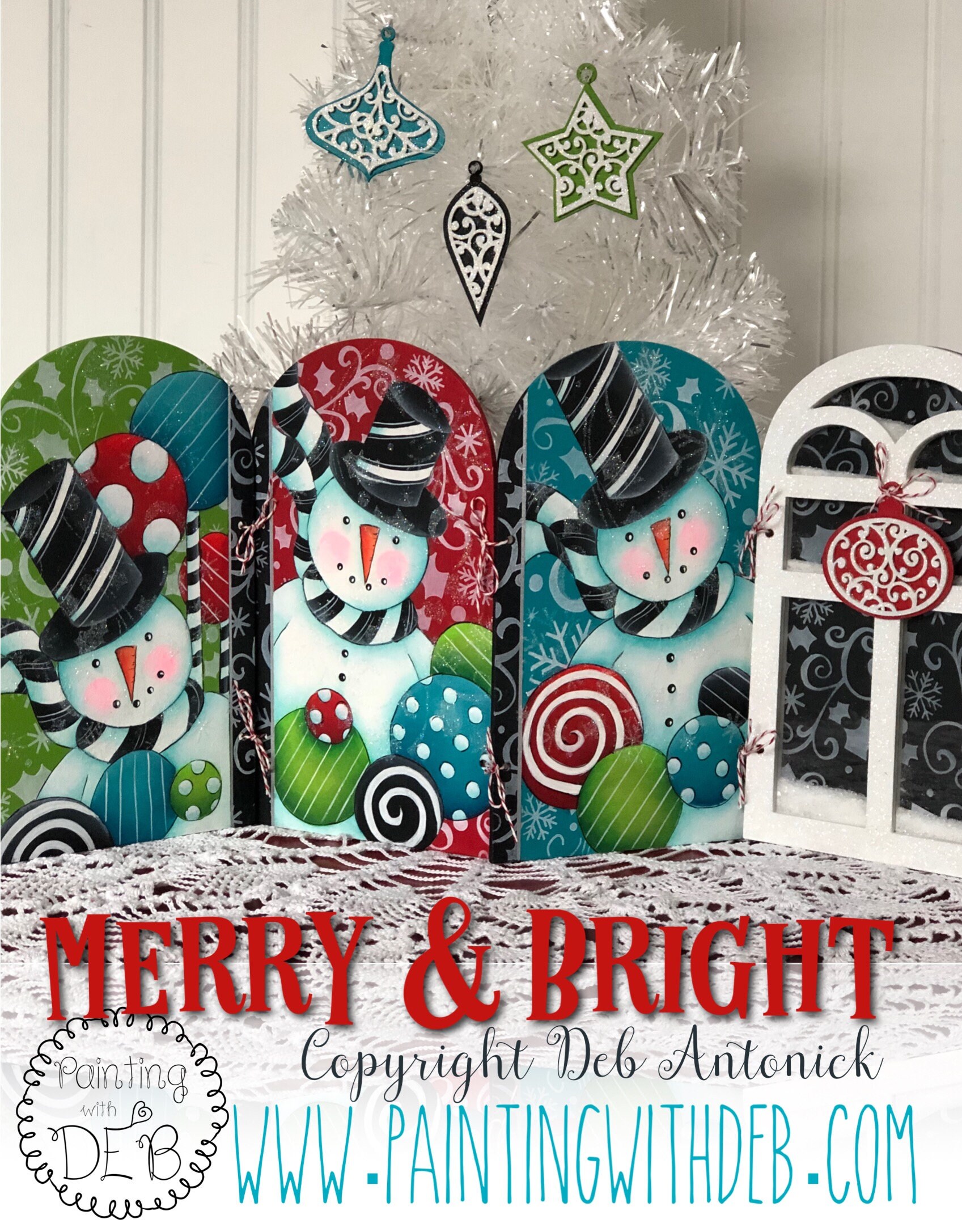 Merry and Bright by Deb Antonick, Digital Pattern Packet - Etsy