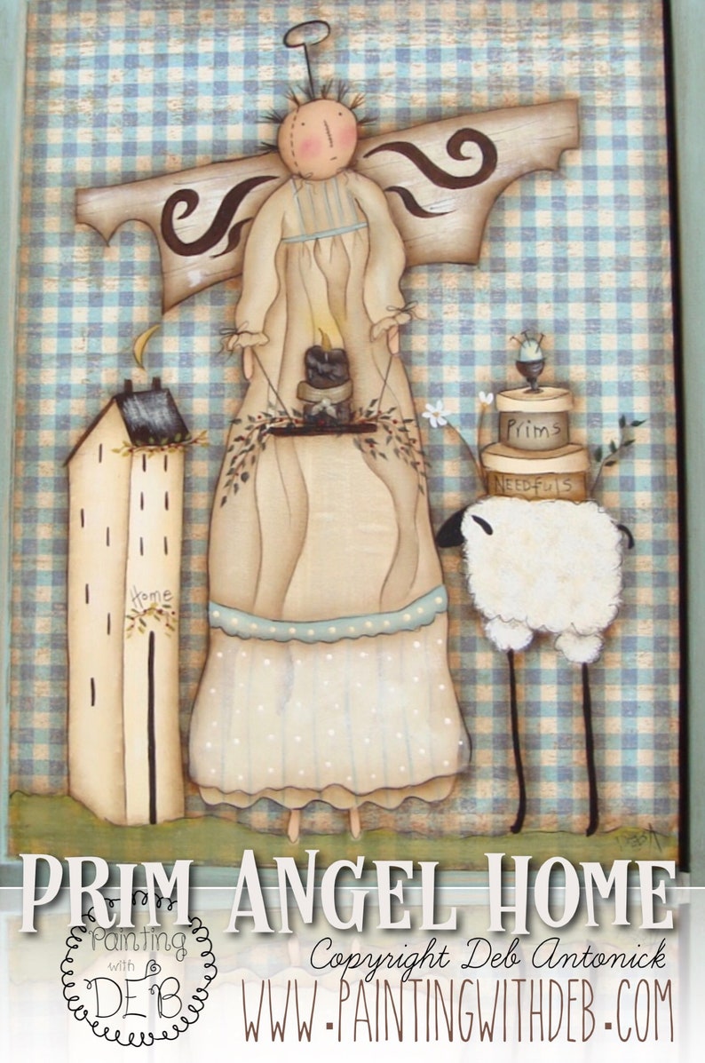 Prim Angel Home Digital Pattern Packet By, Deb Antonick - Etsy
