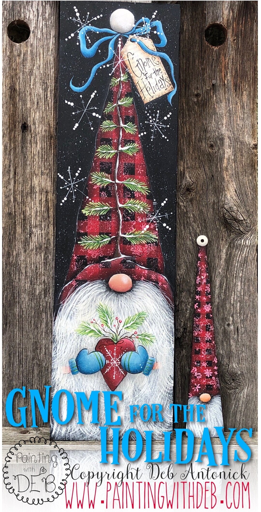 Gnome for the Holidays by Deb Antonick, Digital Pattern Packet - Etsy