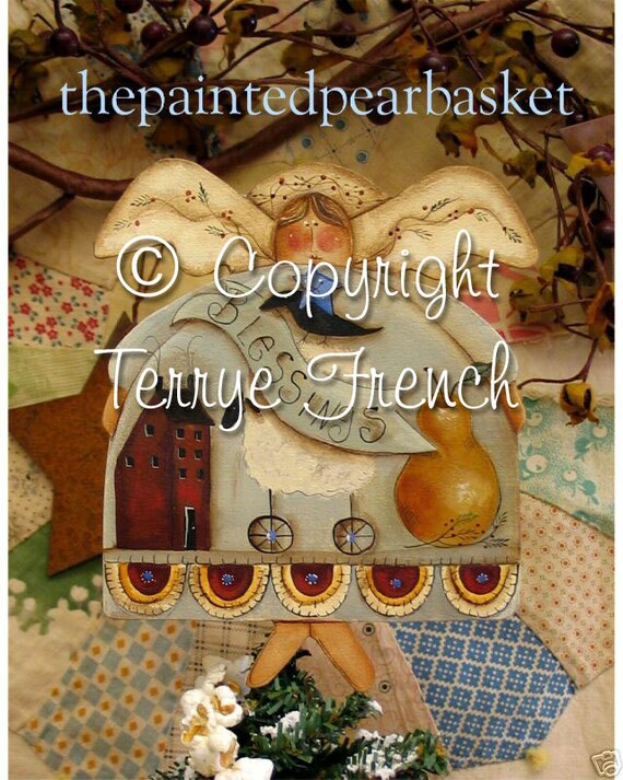 Tree Top Angel by Terrye French E-Pattern | Etsy