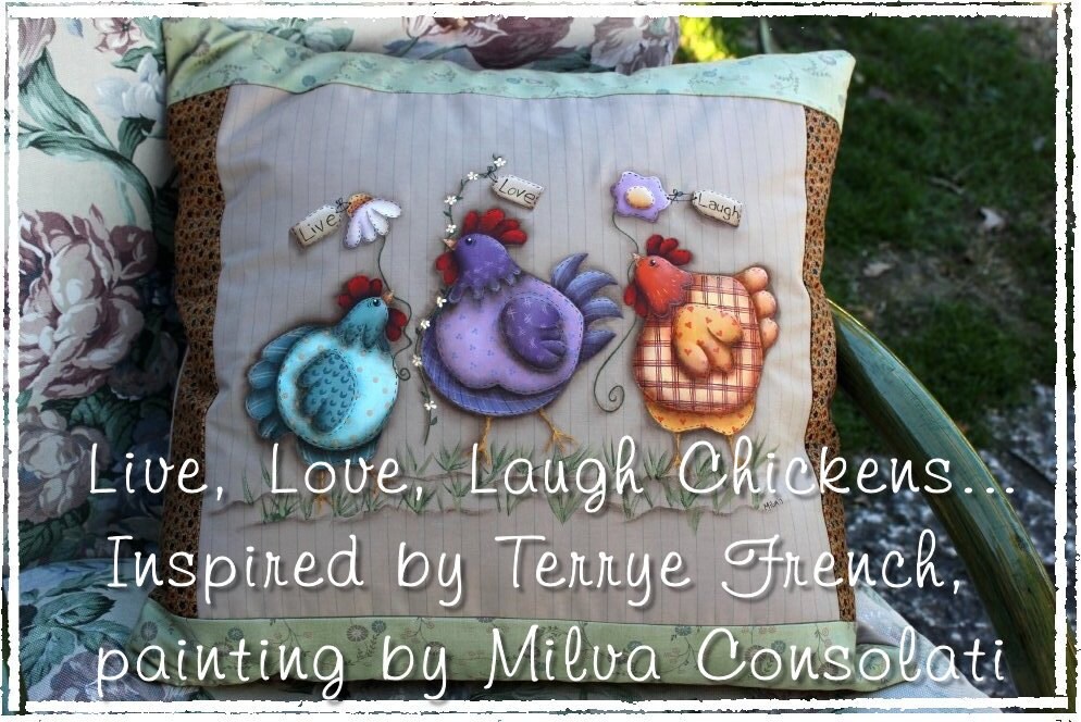 Live Love Laugh Angels - Painted by Milvi Consolati, Painting With ...