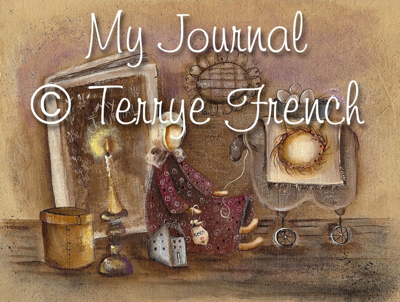 My Journal - Painted by Terrye French, E-pattern - Etsy Canada