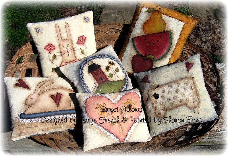Sweet Pillows - Email Pattern Packet By, Sharon Bond - Etsy Canada