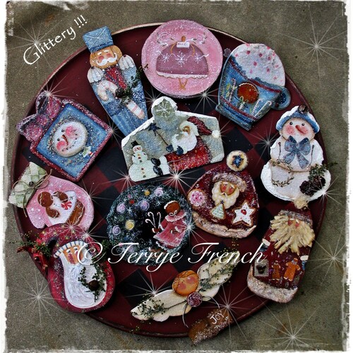 Prim Americana Terrye French Pattern Packet Email | Etsy