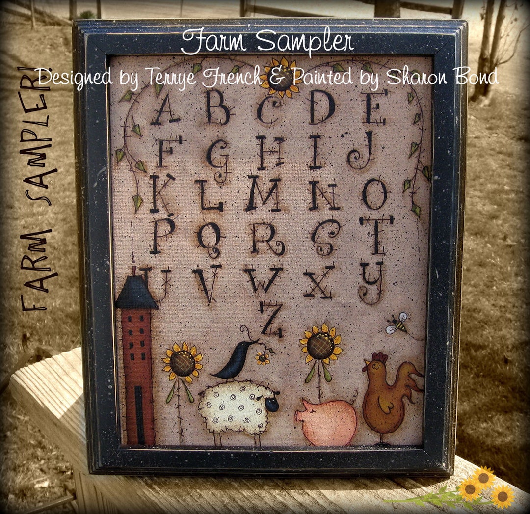 Farm Sampler by Sharon Bond, Email Pattern Packet! - Etsy
