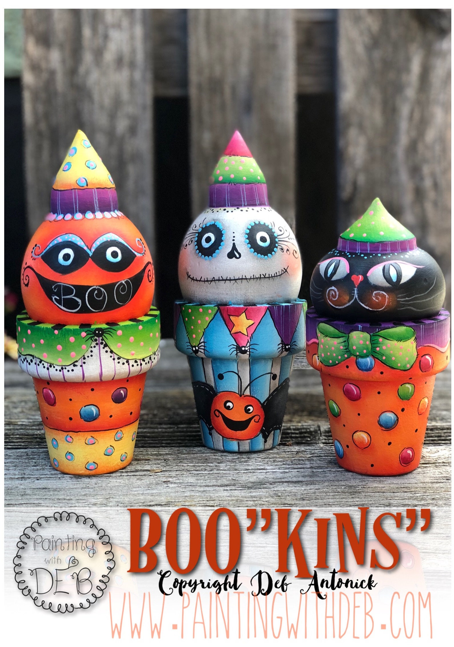 Boo"kins" by Deb Antonick, Digital Pattern Packet - Etsy