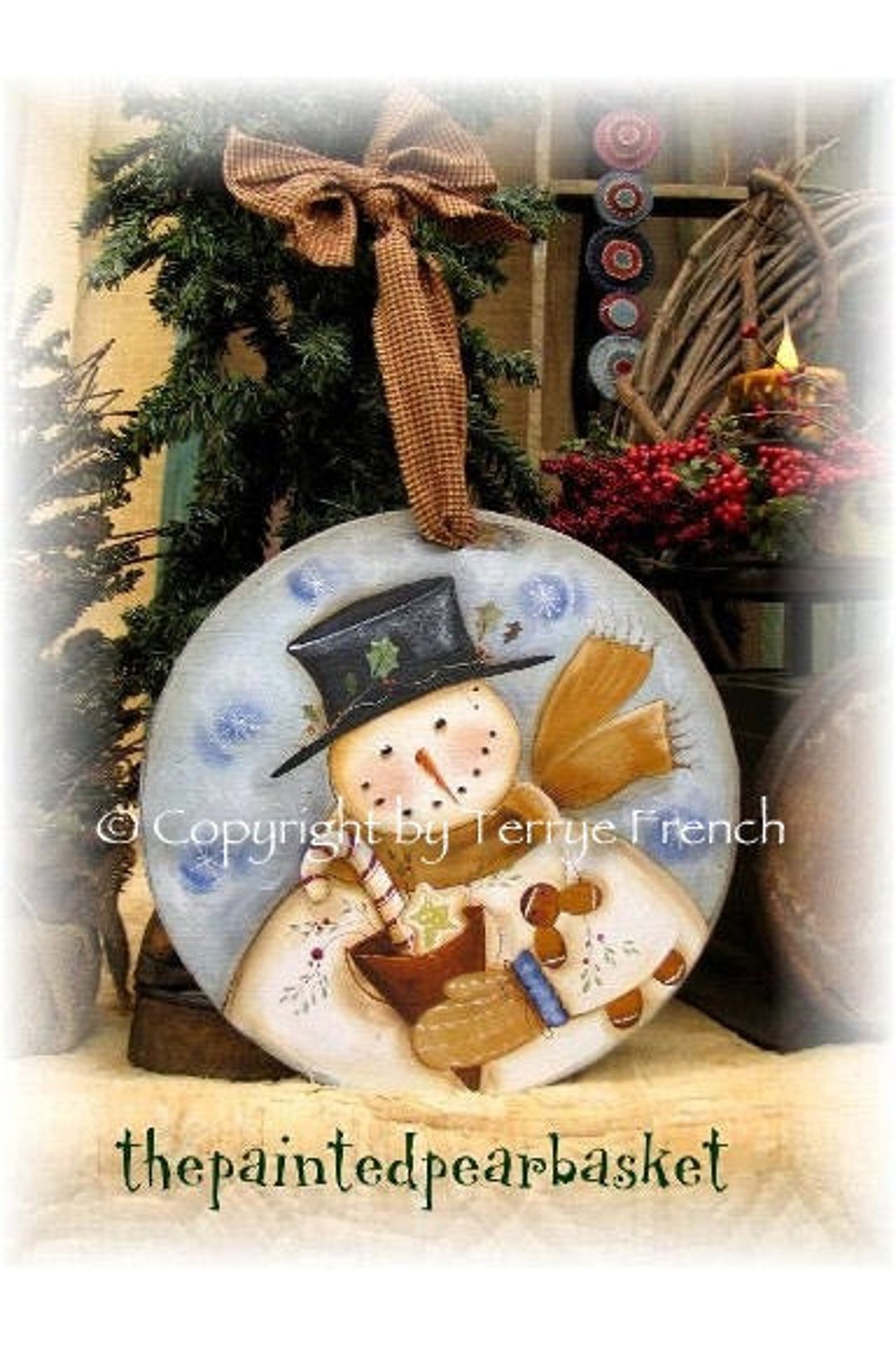 Snowie by Terrye French, E-pattern - Etsy